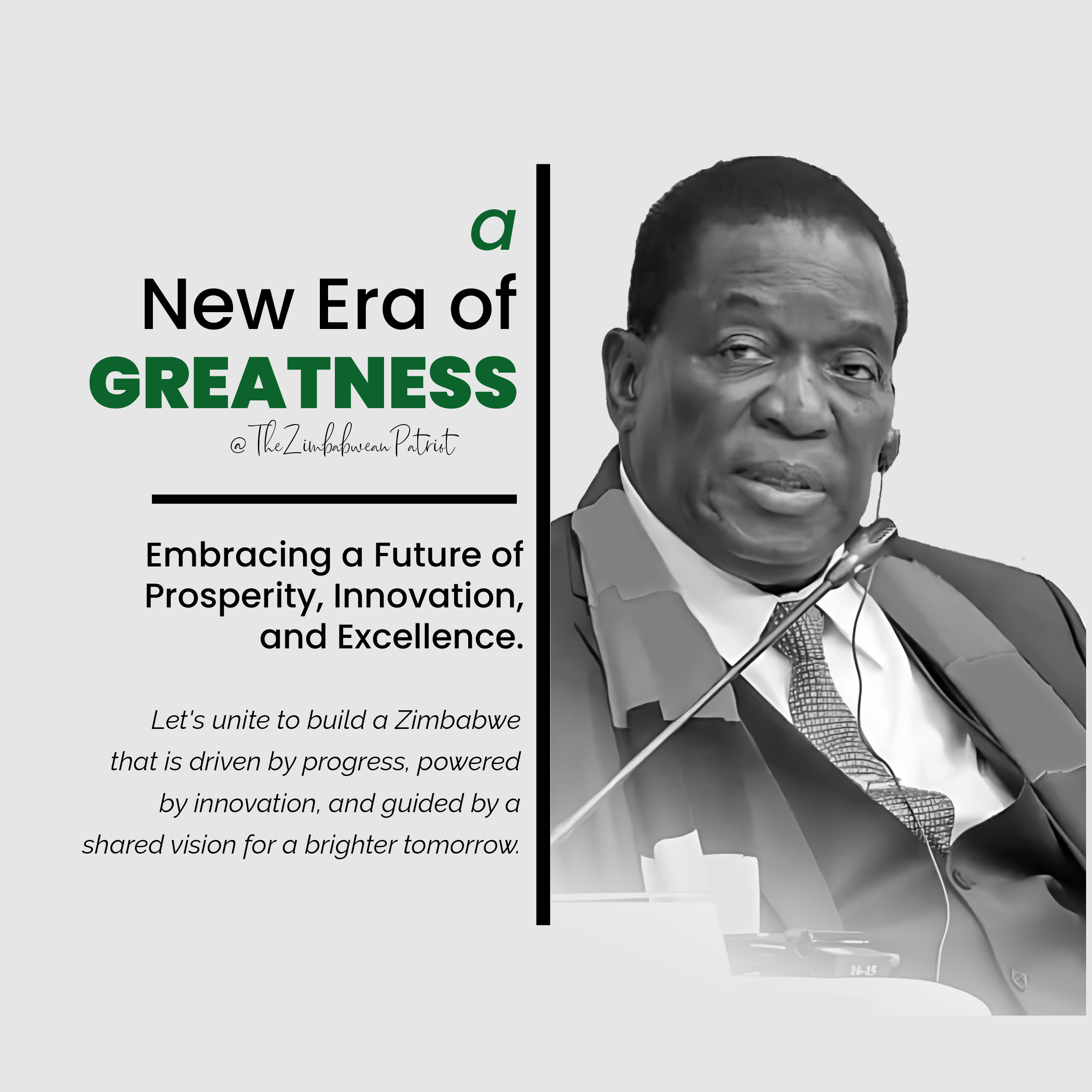 A New Era of Greatness: Zimbabwe Vision 2030! - Zimbabwean Patriot